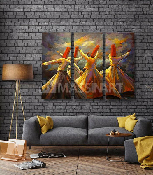 Tableaux décoratifs - Dervish Dance - Tableau décoratif moderne ...